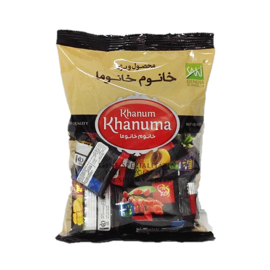 Fruta confitada caramelos mixtos ( Lavashak Loghme ) 300g Khanum ...